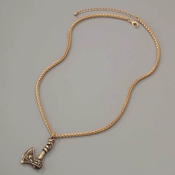 Kathrono | Accessories | Awesome Medieval Battle Axe Necklace | Poshmark